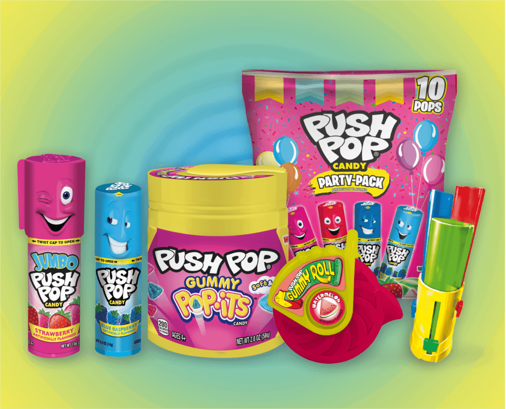 Official Website Push Pop Candy - Best Candy & Lollipops 🍭
